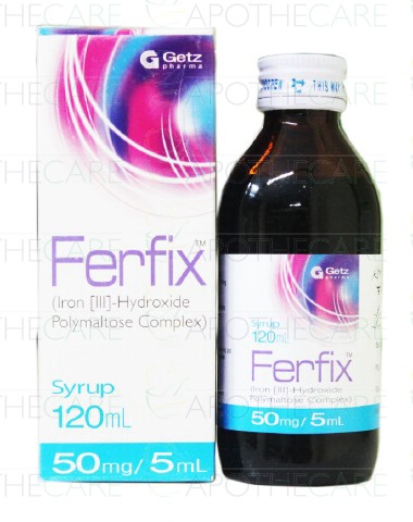 Ferfix Syp 50mg/5ml 120ml