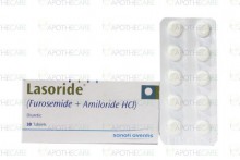 Lasoride Tab 40mg/5mg 3x10s