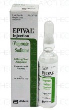 Epival IV Inj 500mg 1Ampx5ml