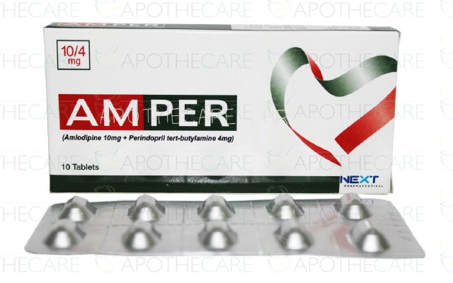 Amper Tab 10mg/4mg 10's