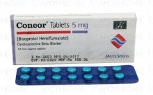 Concor Tab 5mg 14's