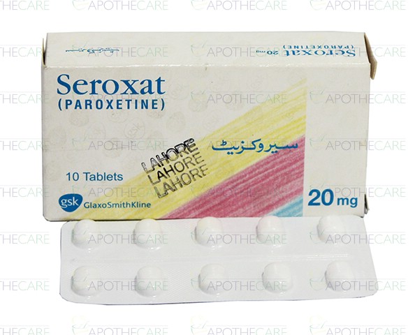 Seroxat Tab 20mg 10's