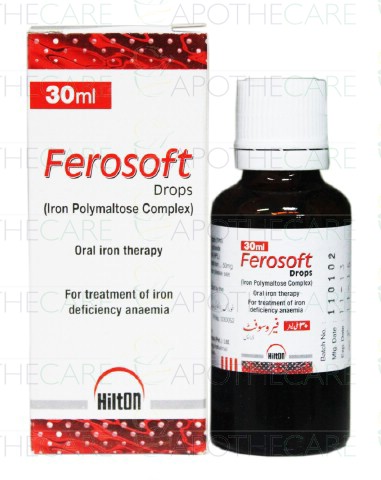 Ferosoft Drops 50mg/5ml 30ml