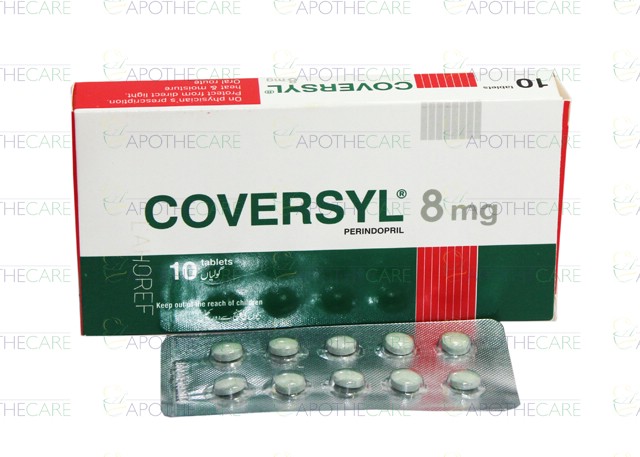 Coversyl Tab 8mg 10's