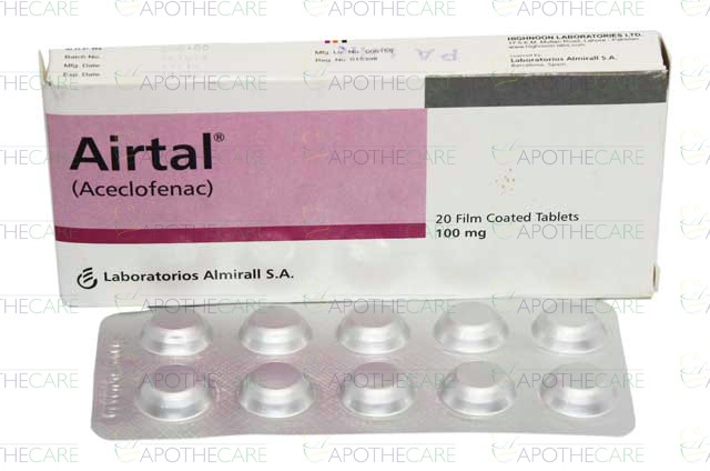 Airtal Tab 100mg 20's