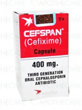 Cefspan Cap 400mg 5’s