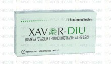 Xavor-DIU Tab 50mg/12.5mg 10's