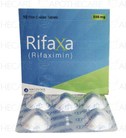 Rifaxa Tab 550mg 10's
