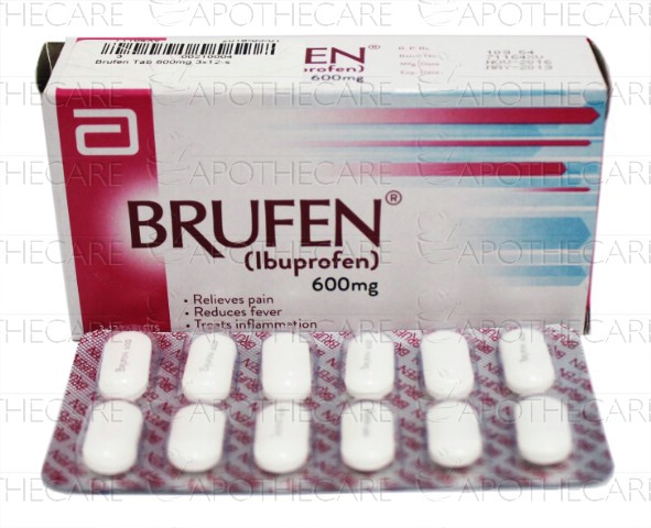 Brufen Tab 600mg 3x12's