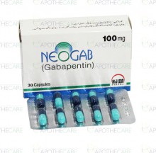 Neogab Cap 100mg 30's