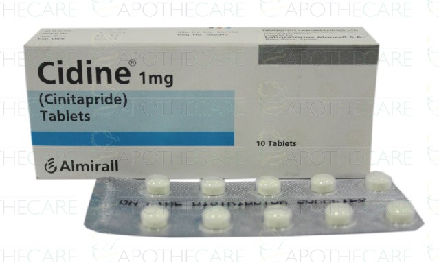 Cidine Tab 1mg 10's