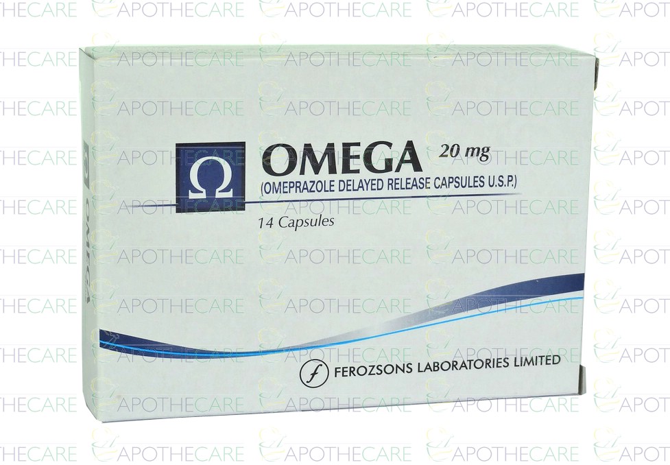 Omega Cap 20mg 2x7's