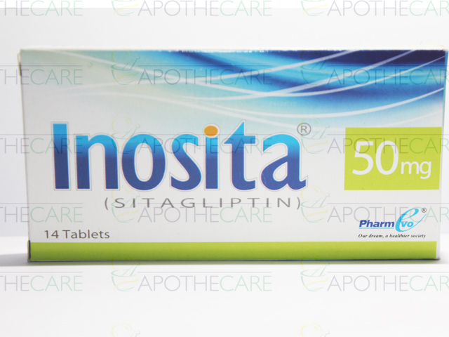 Inosita Tab 50mg 14's