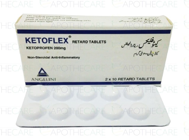 Ketoflex Retard Tab 200mg 20's