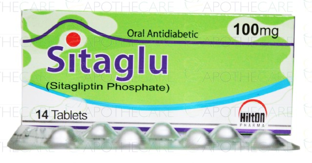 Sitaglu Tab 100mg 14's