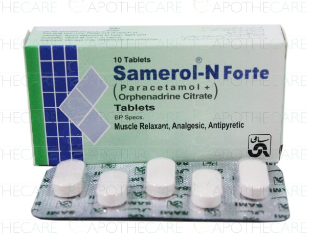 Samerol-N Forte Tab 650mg/50mg 10's