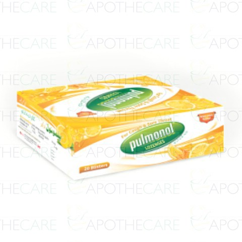 Pulmonol Lozenges Honey & Lemon 120's