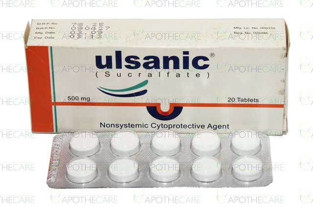Ulsanic Tab 500mg 20's
