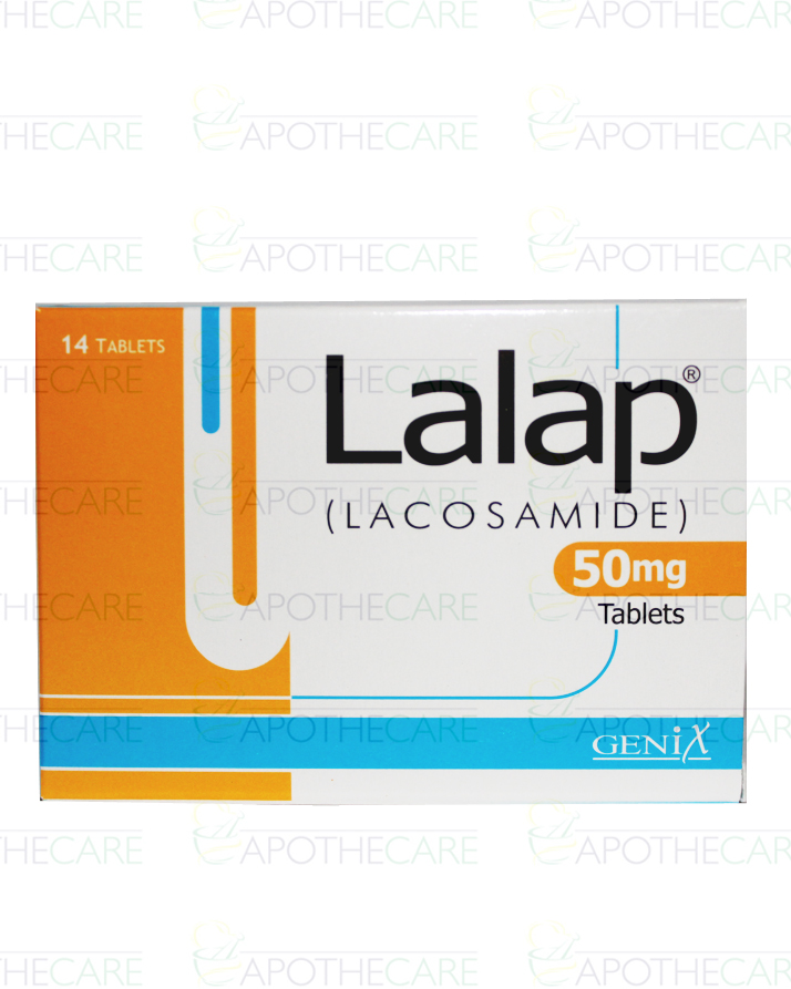 Lalap Tab 50mg 14's