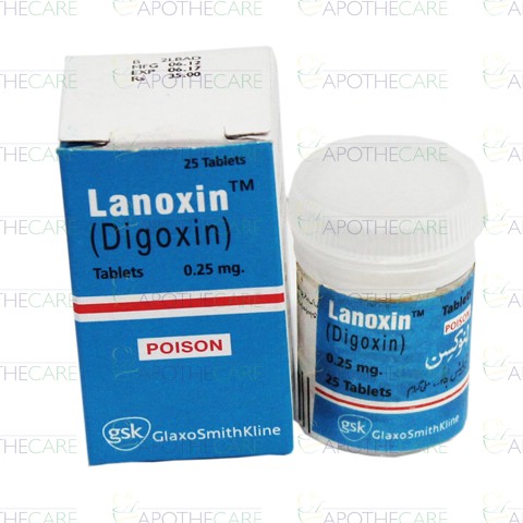 Lanoxin Tab 250mcg 25's