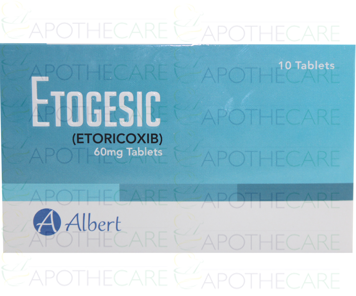 Etogesic Tab 60mg 1x10's