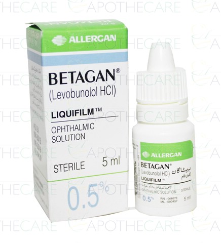 Betagan Ophthalmic Sol 5% 5ml