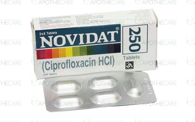 Novidat Tab 250mg 2x5's