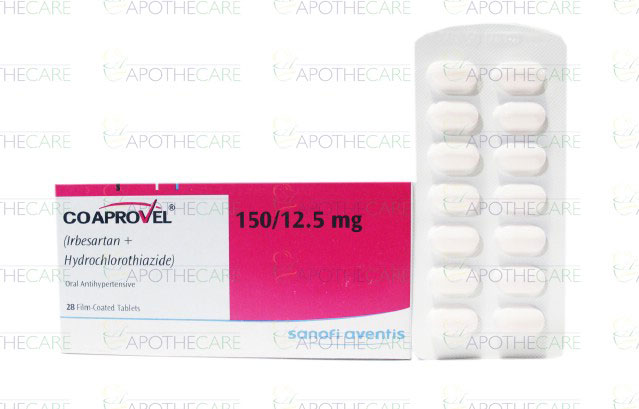 Co-Aprovel Tab 150mg/12.5mg 2x14's