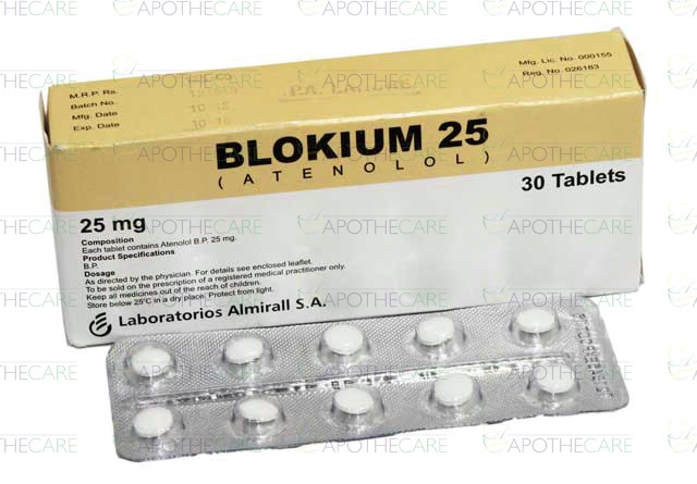 Blokium 25 Tab 25mg 30's